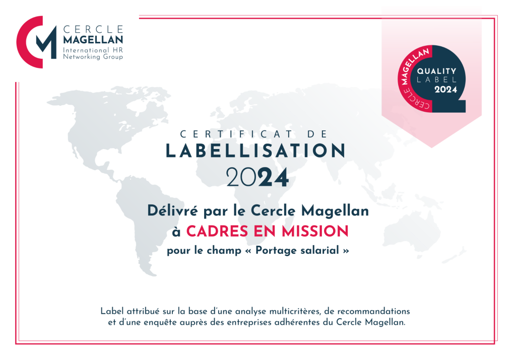 Cadres en Mission obtient le label de qualité du Cercle Magellan